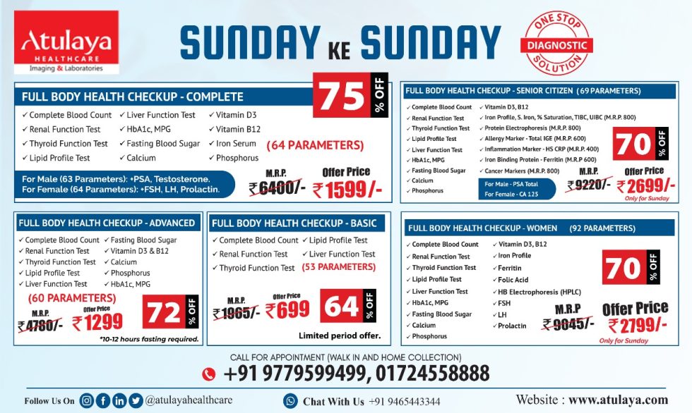 Package Booking | Atulaya Healthcare